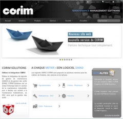 Corim Solutions lance son nouveau site Internet - Production Maintenance